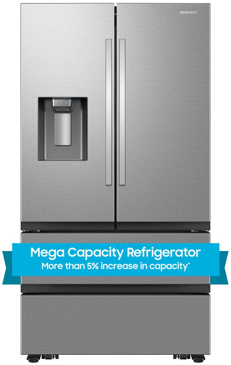 Samsung 25 Cu. Ft. 4-Door French Door - RF26CG7400SR | Abt