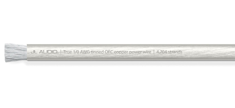 JL Audio Translucent Blue 1/0 AWG Power Wire - 90340