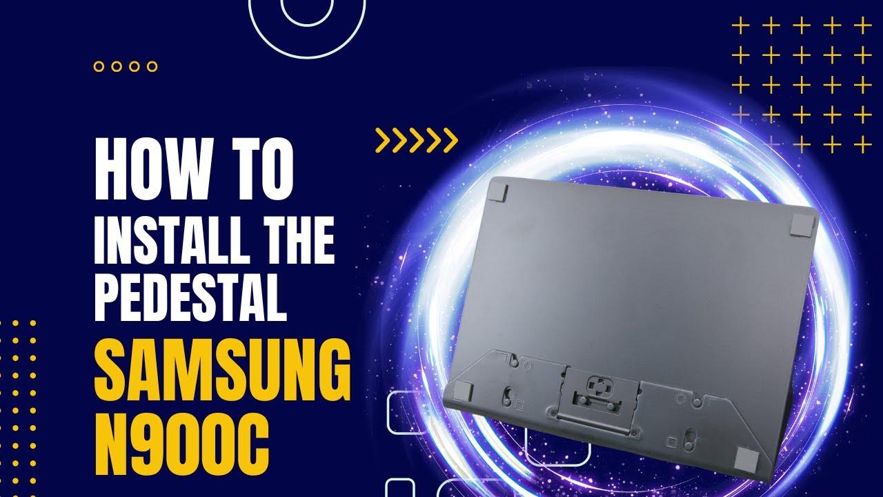 How To Assemble and Install The Samsung QN900C Series Pedestal