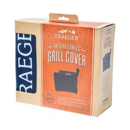 Traeger 34 Series Full-Length Black Grill Cover | Abt