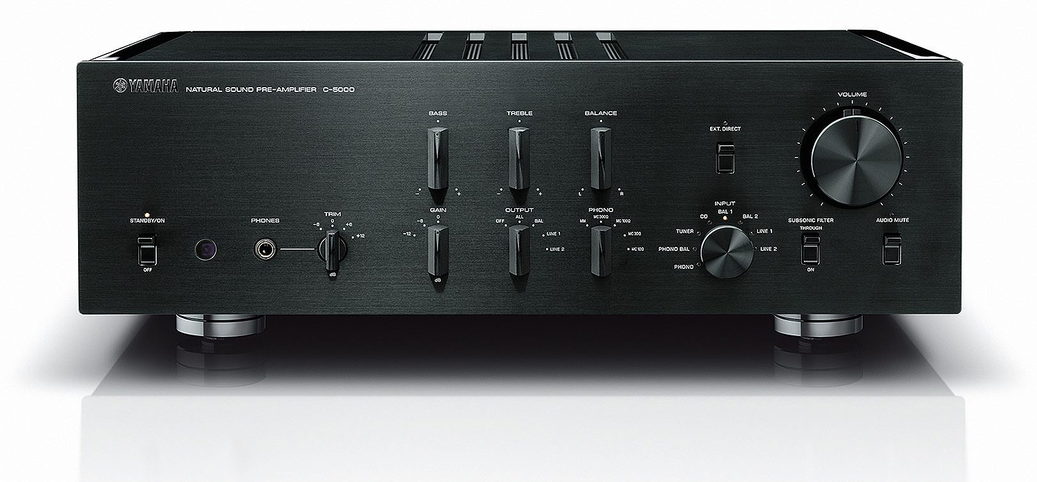 Yamaha Black Preamplifier - C-5000BL