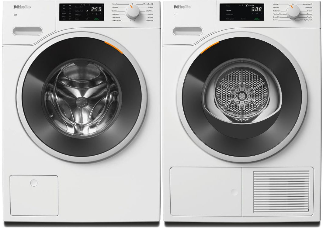 Miele Front Load Washer with Heat Pump Dryer Package - MIELLAUNDRYPACK3