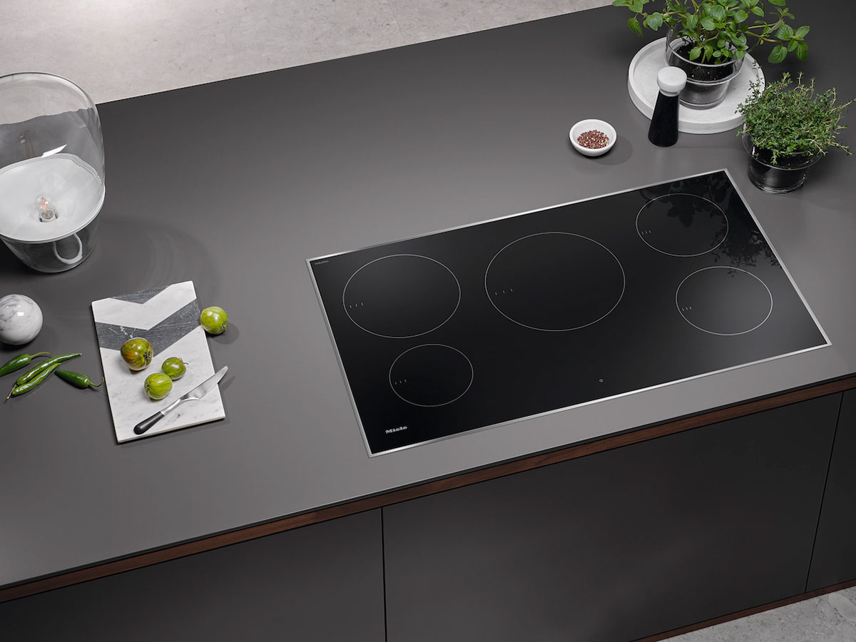 Miele 36" Stainless Induction Cooktop 12074220 | Abt