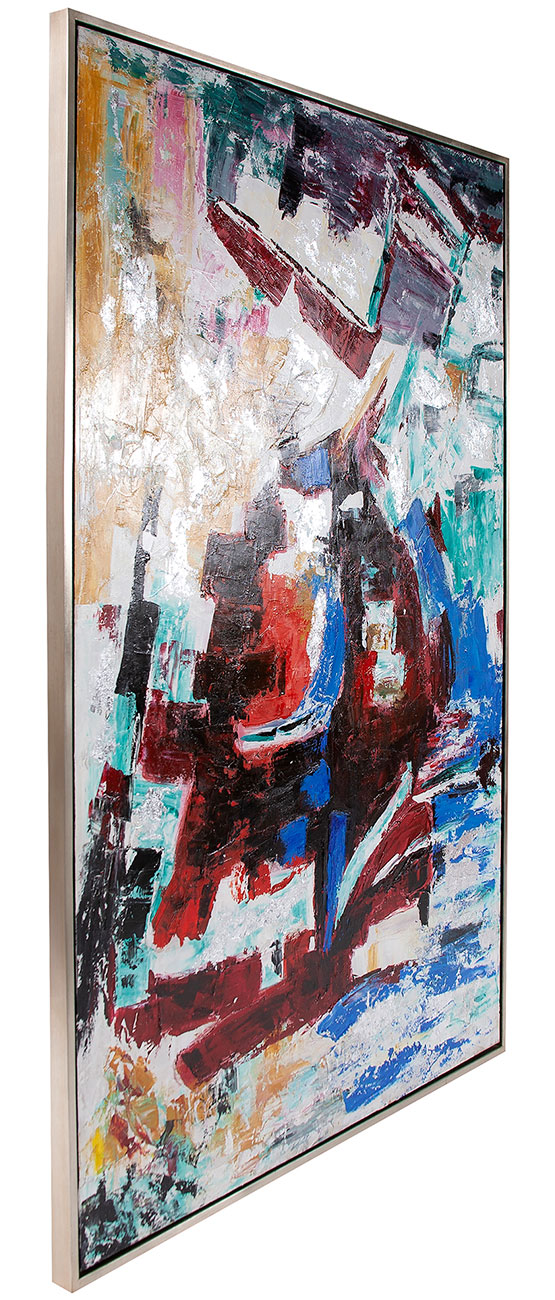 Howard Elliott Abstract For Far Hand Painted Original Art - HE-92311