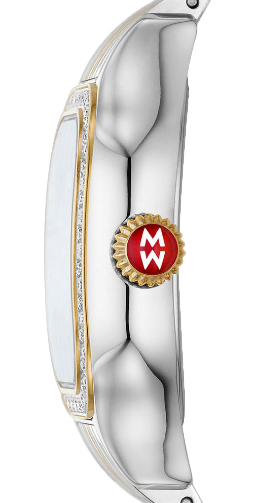 Michele Meggie 2T Diamond SS MOP Dial Watch MWW33B000002
