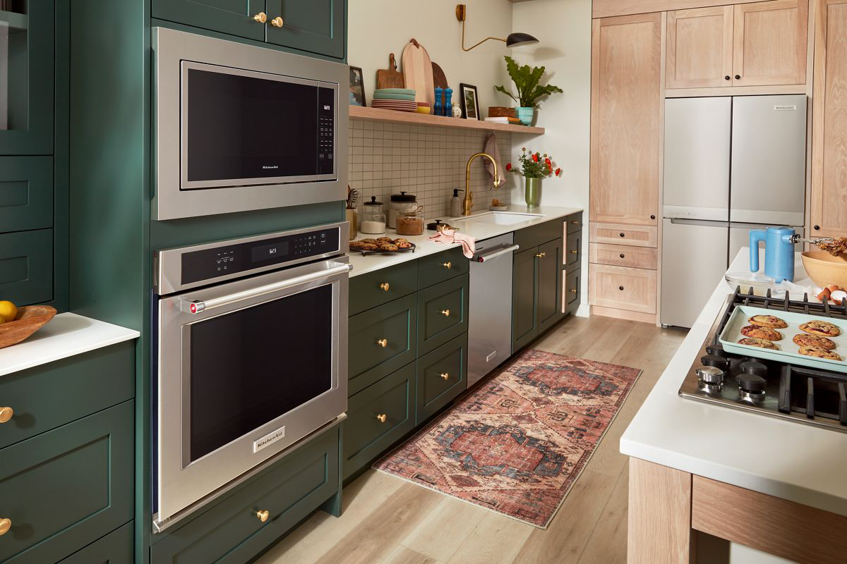 KitchenAid 27-Inch Trim Kit For Countertop Microwave MTK1627PZ | Abt