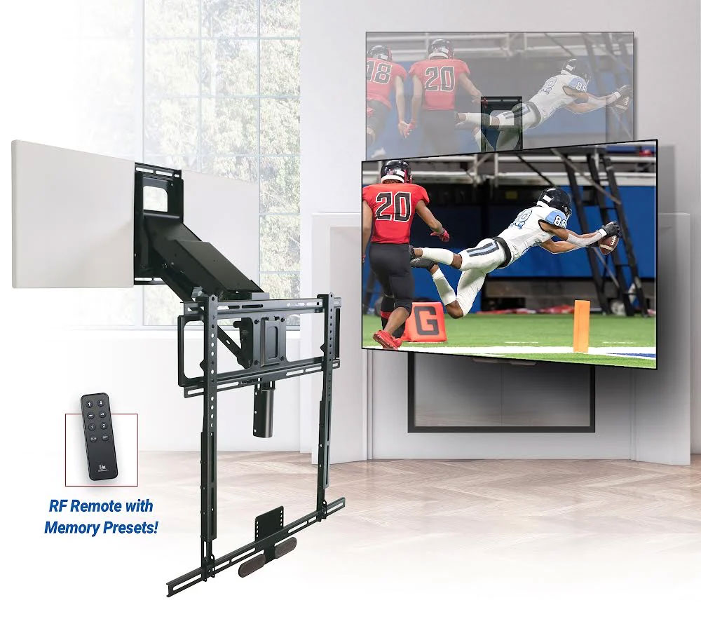 MantelMount Motorized Drop Down & Swivel TV Mount - MM815 | Abt