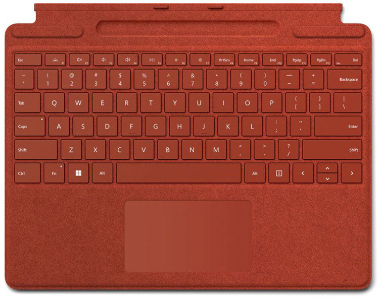 Microsoft Surface Pro Red Signature Keyboard - 8XA-00021