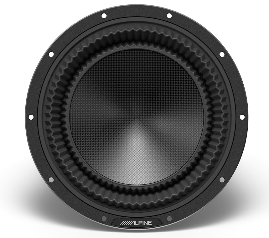Alpine Status 12-Inch Car Subwoofer with HAMR Sound - HDZ12