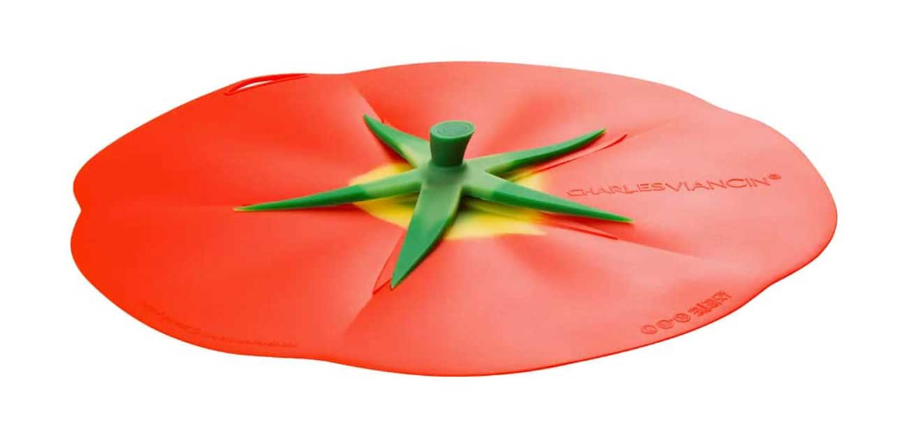 Charles Viancin 6" Tomato Air-Tight Silicone Lid - 9609
