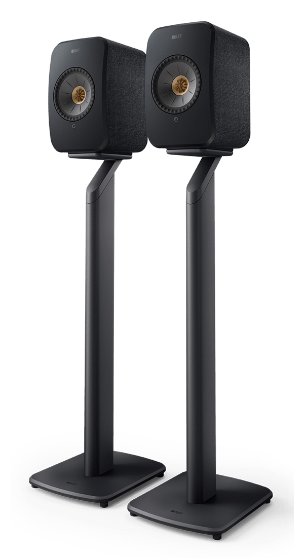 KEF S1 Slate Grey Floor Speaker Stand (Pair) - S1GR | Abt