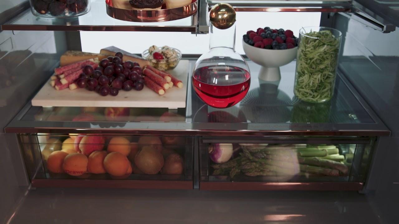 Cafe Refrigerator Humidity Control System | Abt Videos