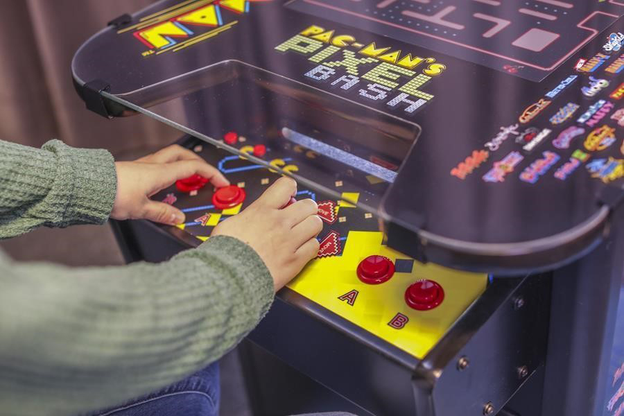 Namco Pac-Man's Pixel Bash Home Cocktail Arcade - PX01-19850-01 | Abt