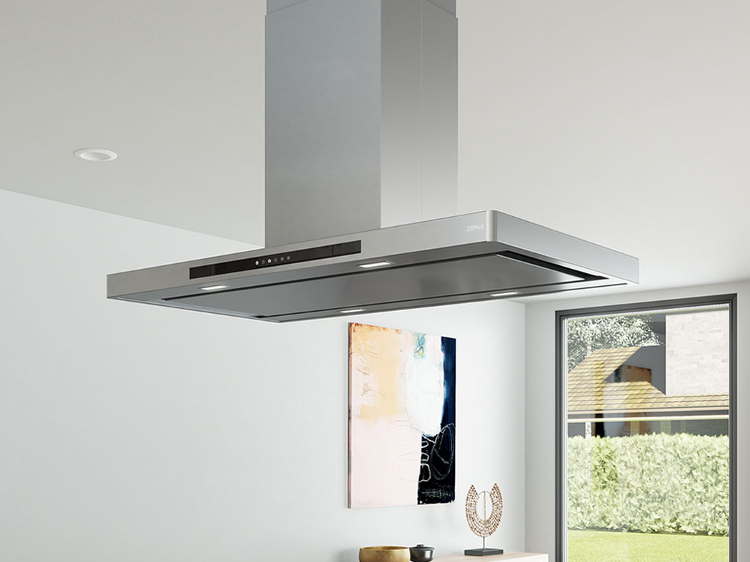 Zephyr Vista Island 42" Stainless Steel Hood | Abt