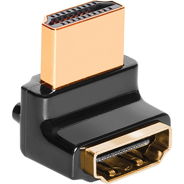 AudioQuest Wide Side Right Angle HDMI Adapter - 69-051-01