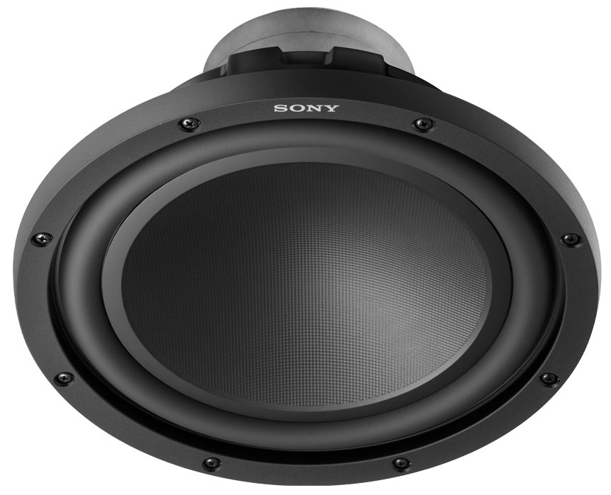 Sony Car Subwoofer 12-Inch 4-Ohm GS in Black - XSW124GS