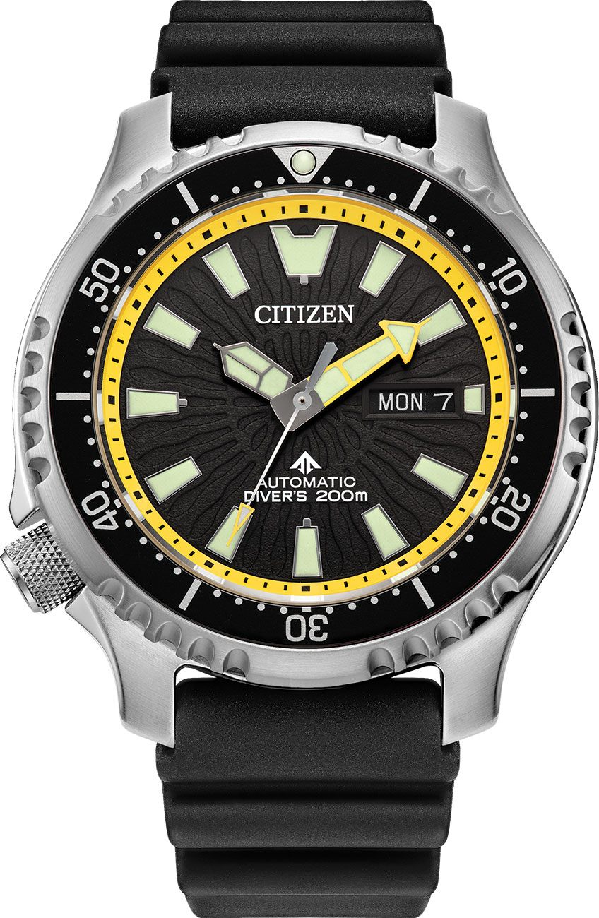 Citizen Promaster Dive Automatic Polyurethane Strap Watch NY0130-08E