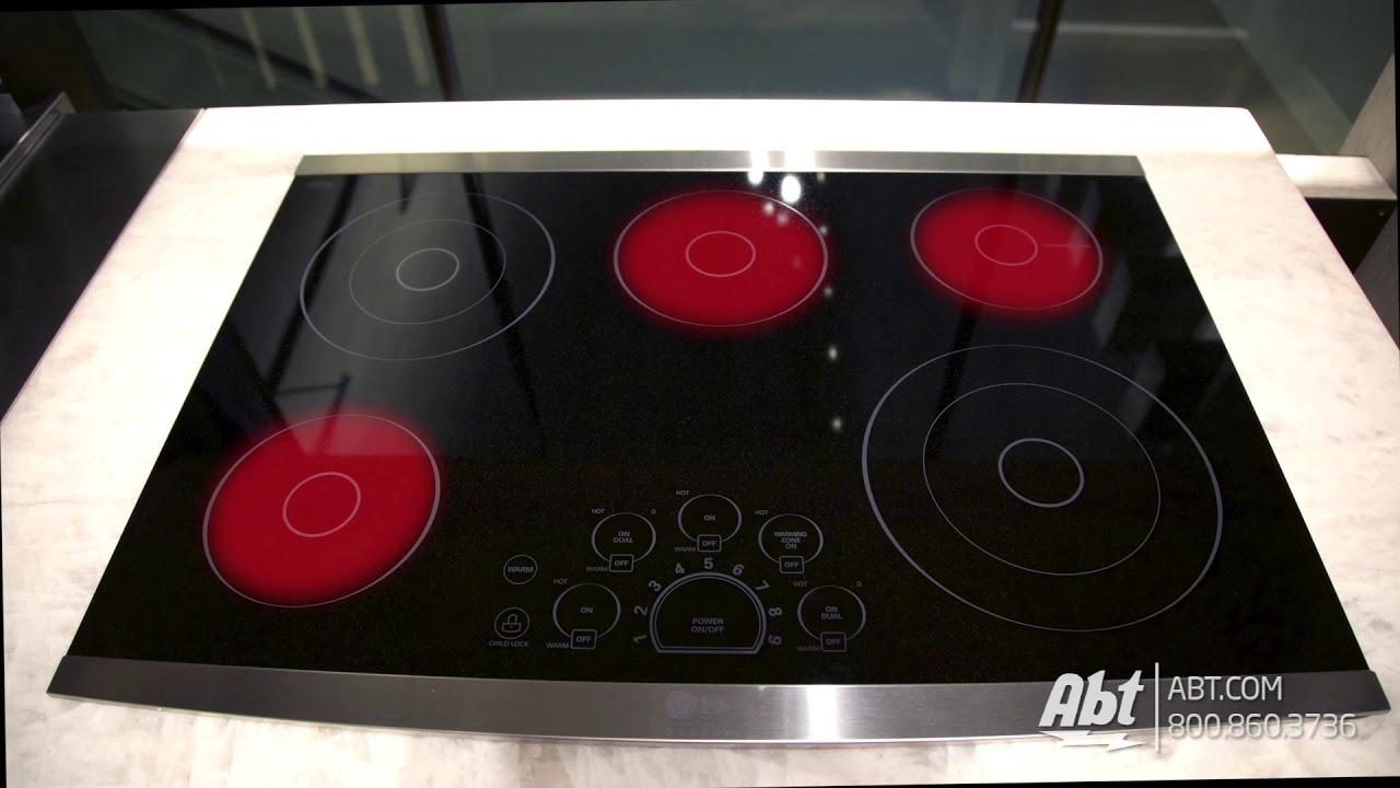 LG STUDIO 30" Stainless Electric Cooktop LSCE305ST | Abt
