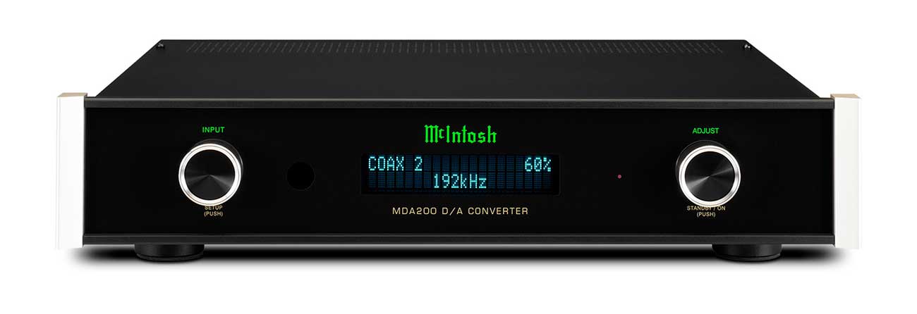 McIntosh MDA200 D/A Converter In Black - MDA200 | Abt