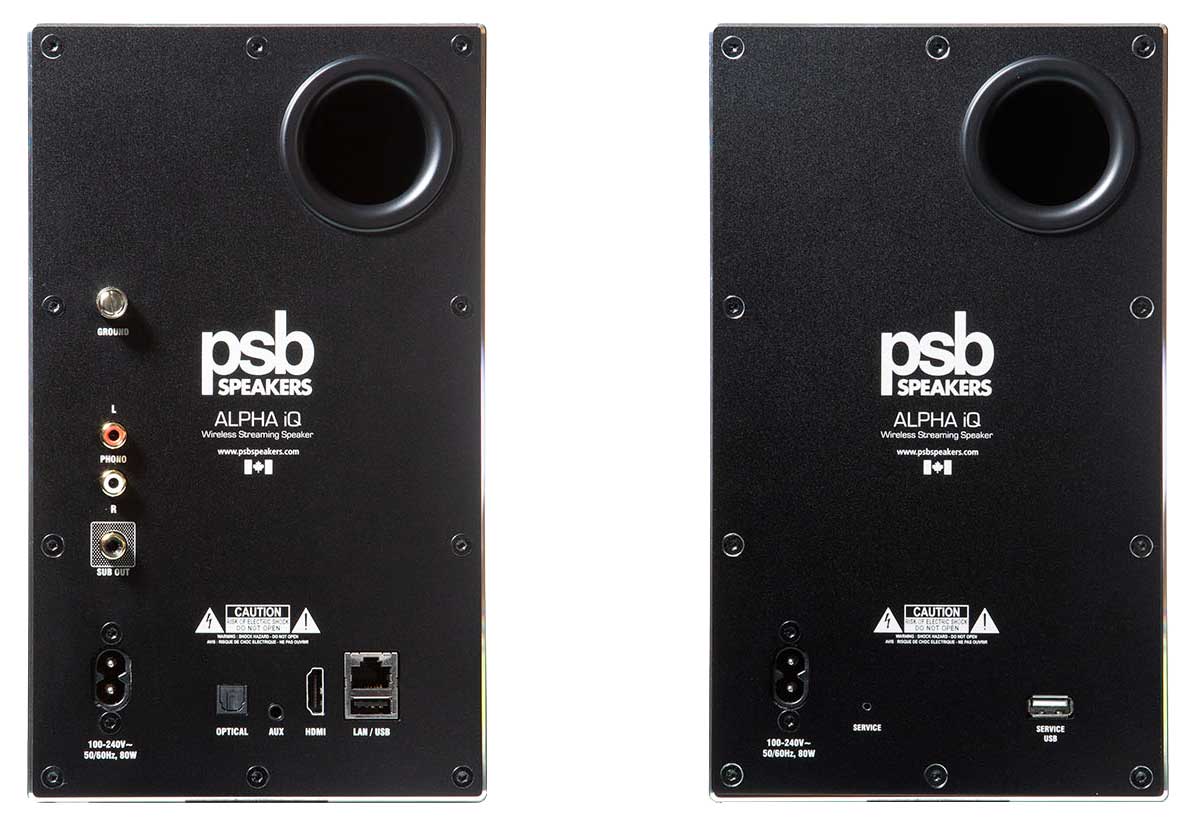 PSB Alpha iQ Powered Speakers with BluOS (Pair) | Abt