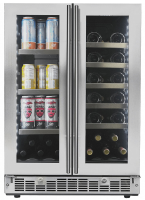 Danby Silhouette Pro Gen 3 Beverage Center 24-In in Stainless ...