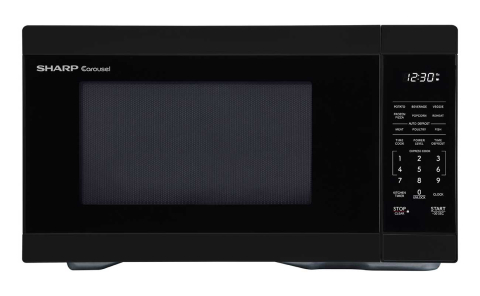 Sharp Countertop Microwave Oven 1.1 Cu. Ft. - SMC1162KSS | Abt