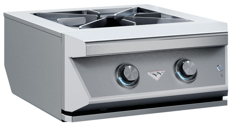 Twin Eagles 24-Inch Liquid Propane Gas Power Burner in Stainless Steel ...
