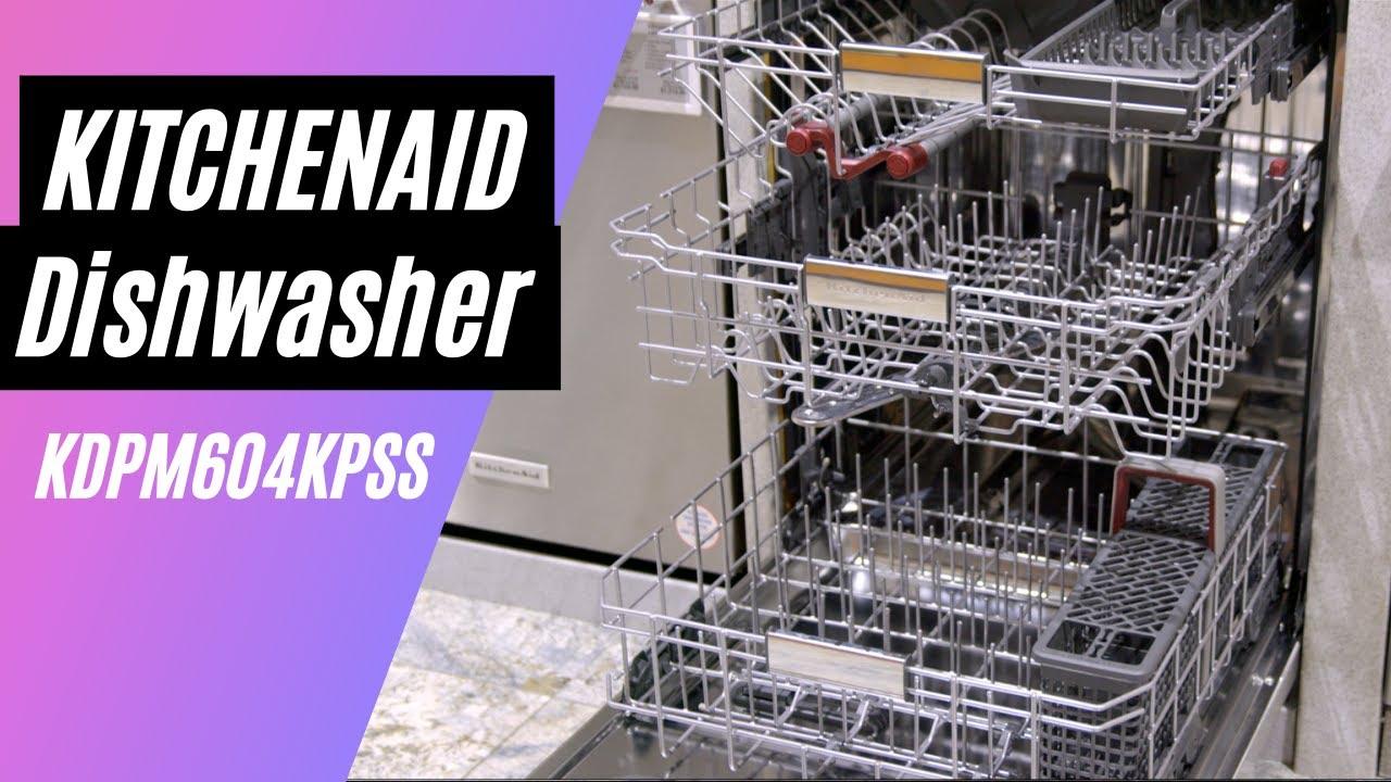 KitchenAid KDPM604KPS Dishwasher | Abt Videos