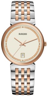Rado Florence Classic Diamonds Gold PVD SS Watch R48914703
