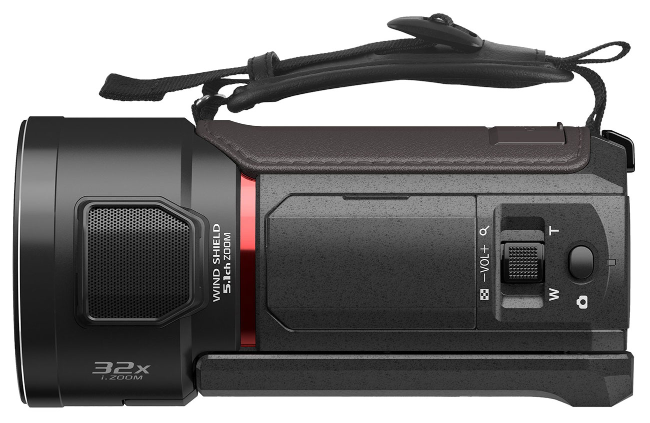 Panasonic LUMIX Camcorder 4K 24x Optical Zoom in Black - HCVX3K