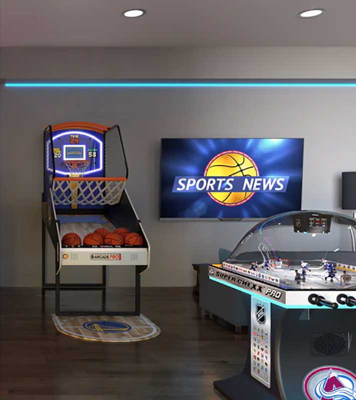 ICE NBA Game Time Pro Arcade Game - NBAGAMETIME8FTBULLS | Abt