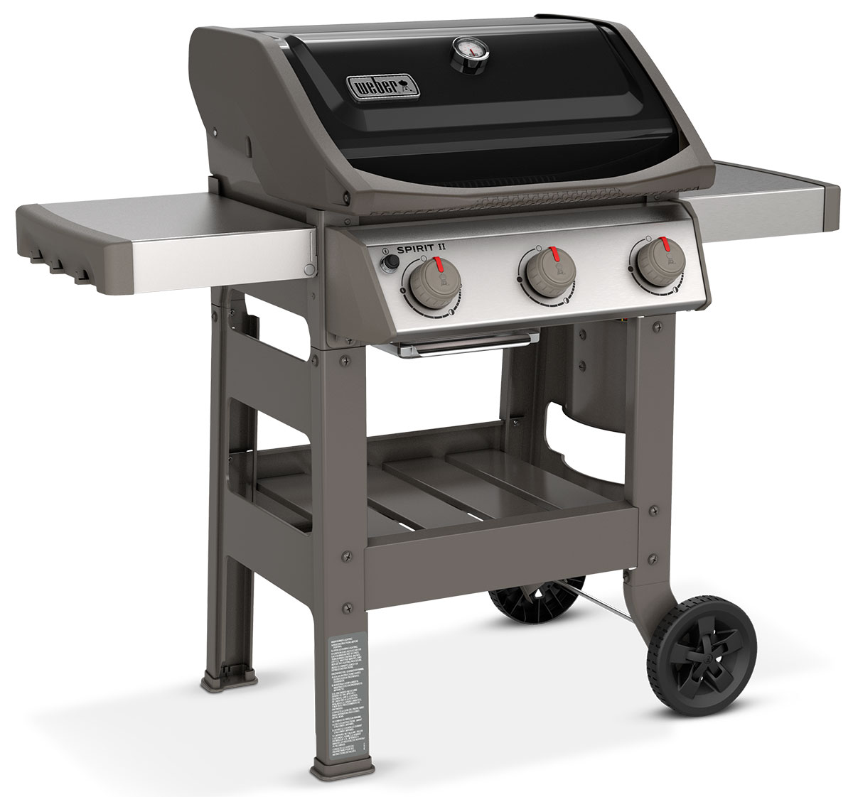 Weber Spirit II E-310 Liquid Propane Grill - Black | Abt