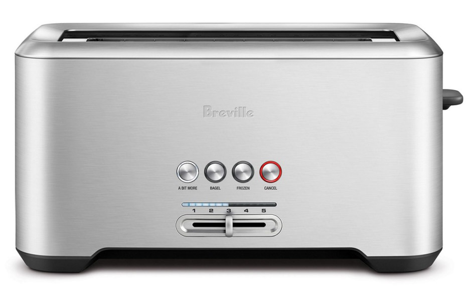 Breville Bit More Long Slot 4-Slice Toaster - BTA730XL