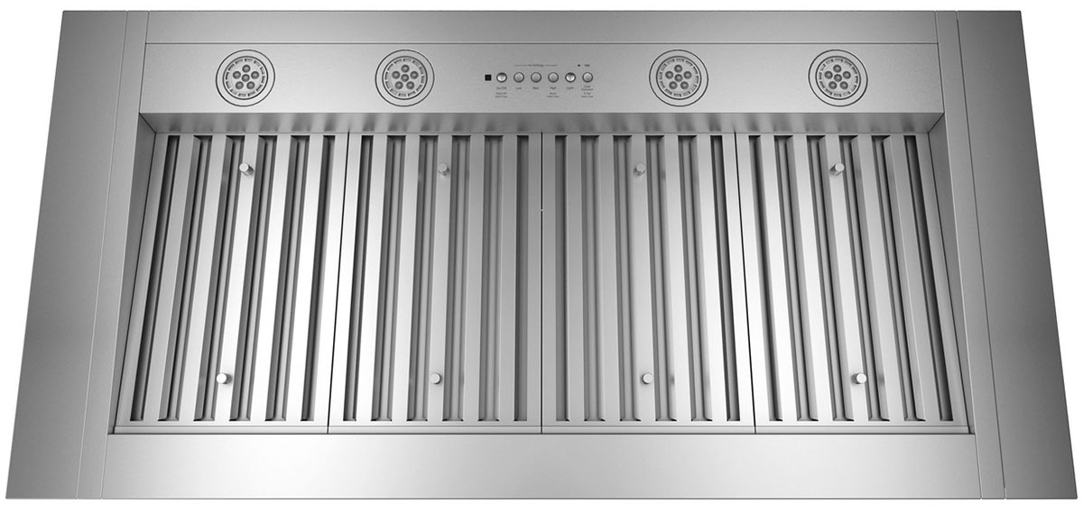 GE ADA 48" Stainless Steel Custom Hood Insert | Abt