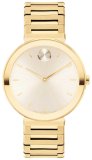 Movado BOLD Horizon Chalk Dial Gold-Tone Watch 3601088