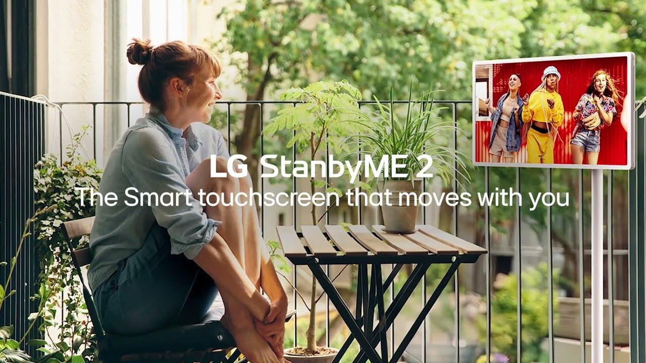 27 Inch LG StanbyME 2 Super Portable Touch Screen | Abt Videos