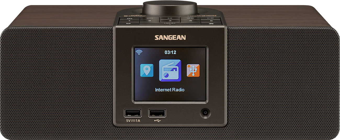 Sangean Cabinet Digital Internet Clock Radio - WFR-32 | Abt