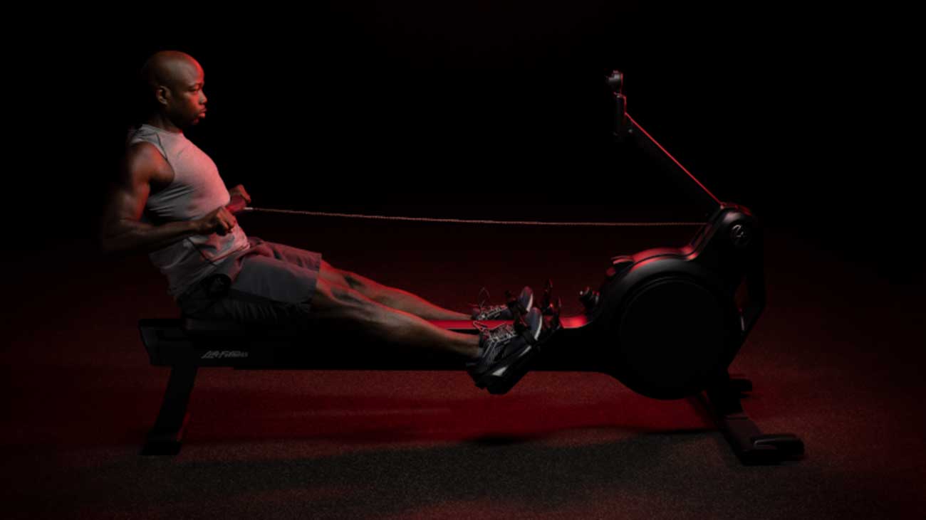 Life Fitness Heat Row Rower with Console - PRFROWLCD01 | Abt