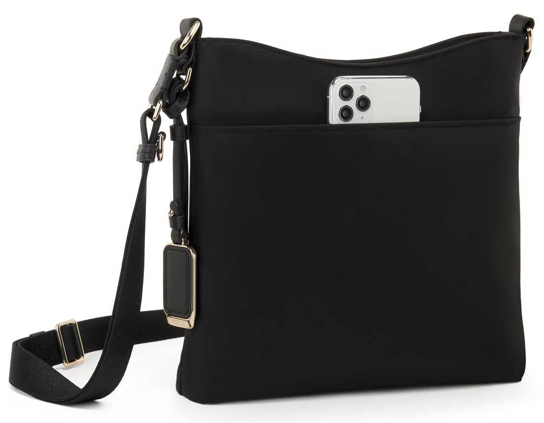 TUMI Voyageur Tyler Crossbody In Black & Gold 146581-2693