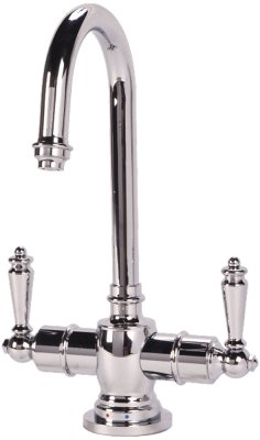 BTI Aqua-Solutions Hot & Cold Nickel Filtration Faucet - HC2200-PN