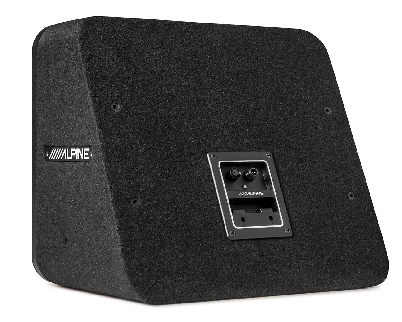 Alpine Preloaded Subwoofer Enclosure 10-Inch - S2SB10 | Abt