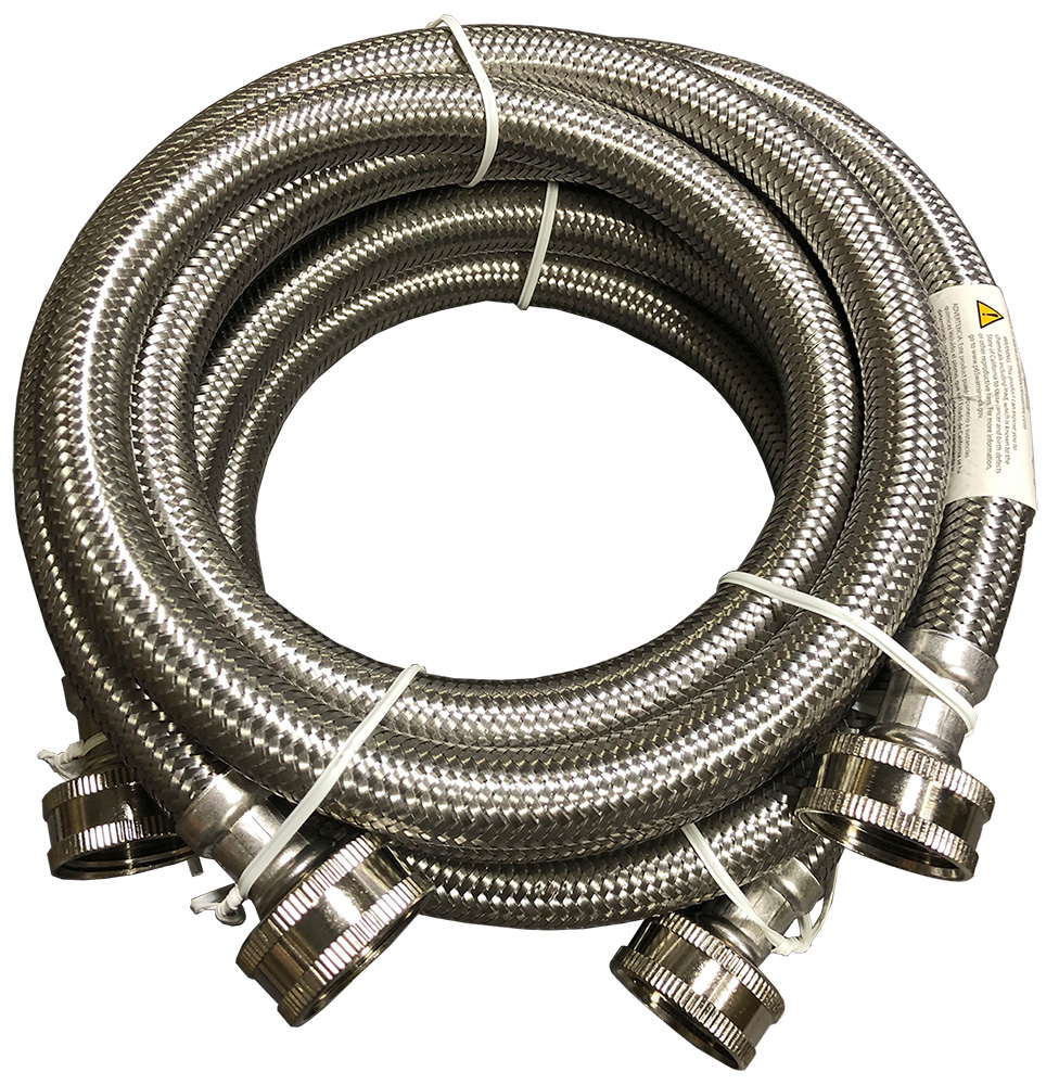 Abt Hot and Cold Washing Machine Hose Set 50-3072T