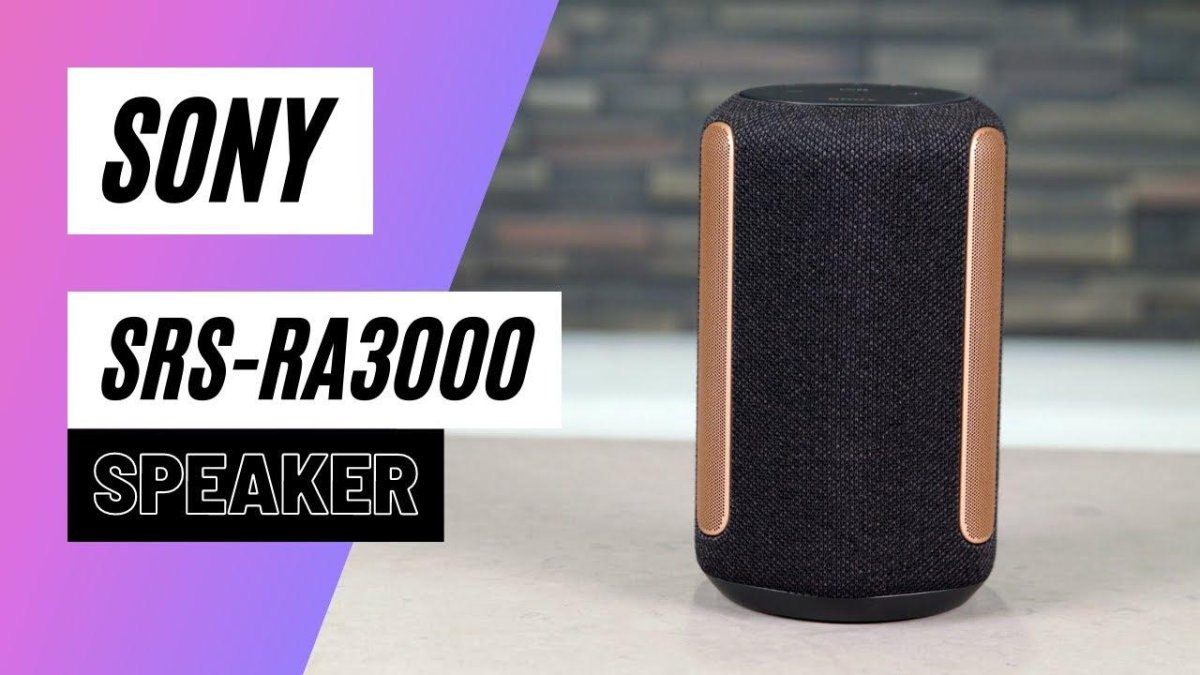 Sony SRS-RA3000 Premium Wireless Speaker - SRSRA3000/B