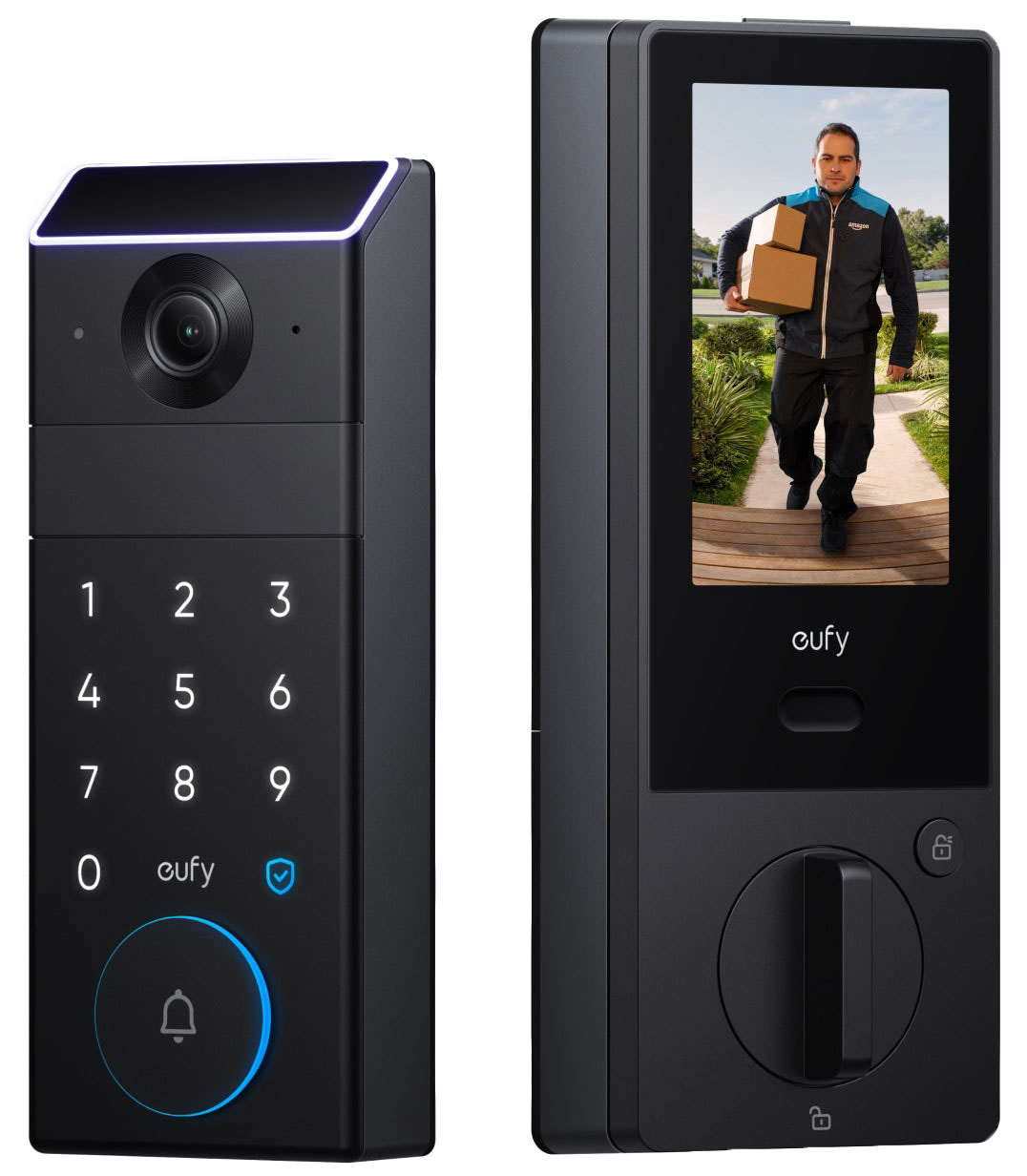 eufy FamiLock S3 Max Smart Lock 2K Battery Palm Unlock - E85V0JY1