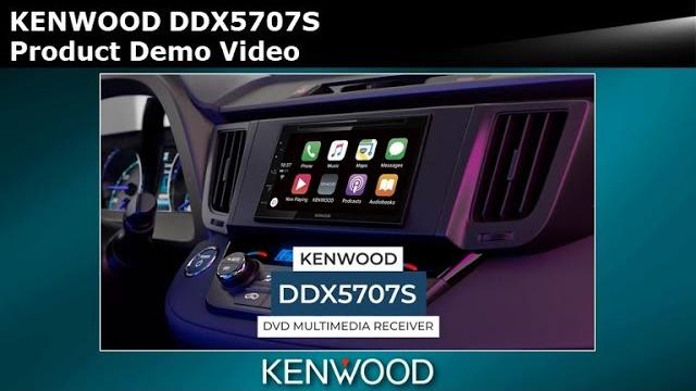 Kenwood 6.8" In-Dash Bluetooth DVD Receiver - DDX5707S | Abt