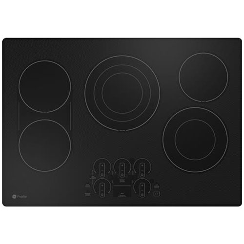 GE Profile 30" Stainless Electric Cooktop PEP9030STSS | Abt