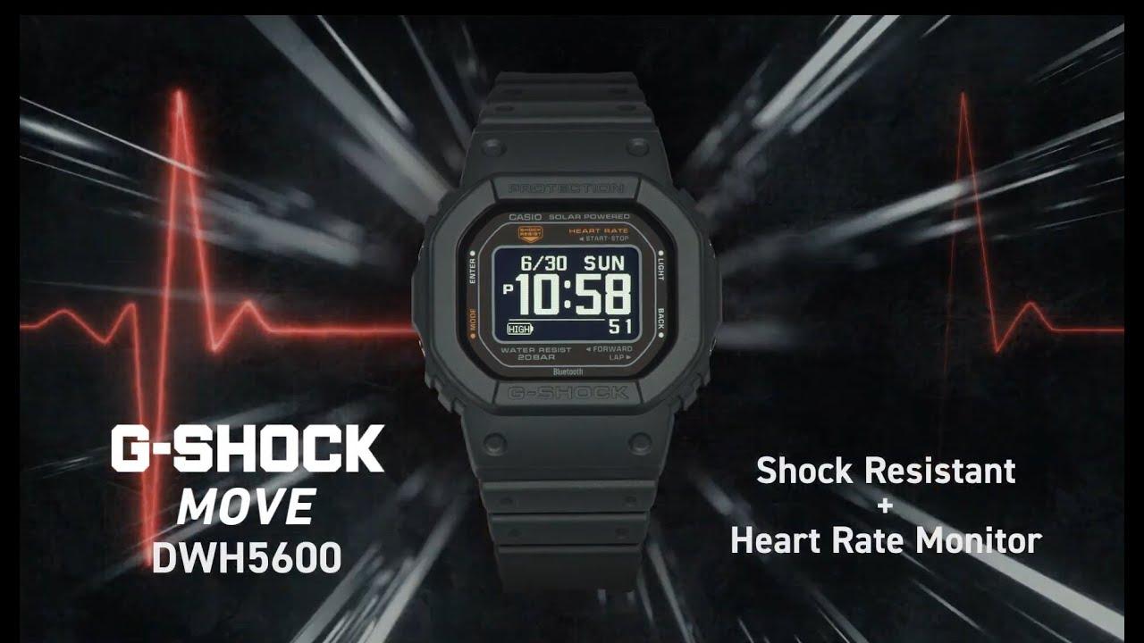 G-SHOCK MOVE: DWH5600 Health & Wellness Tracker | Abt Videos