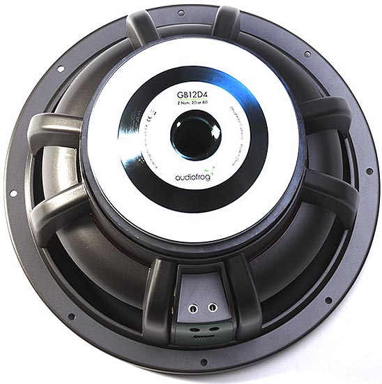 Audiofrog 12" GB Dual 4 Ohm Mobile Subwoofer - GB12D4