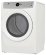 Electrolux 8 Cu. Ft. White Electric Dryer ELFE7337AW | Abt