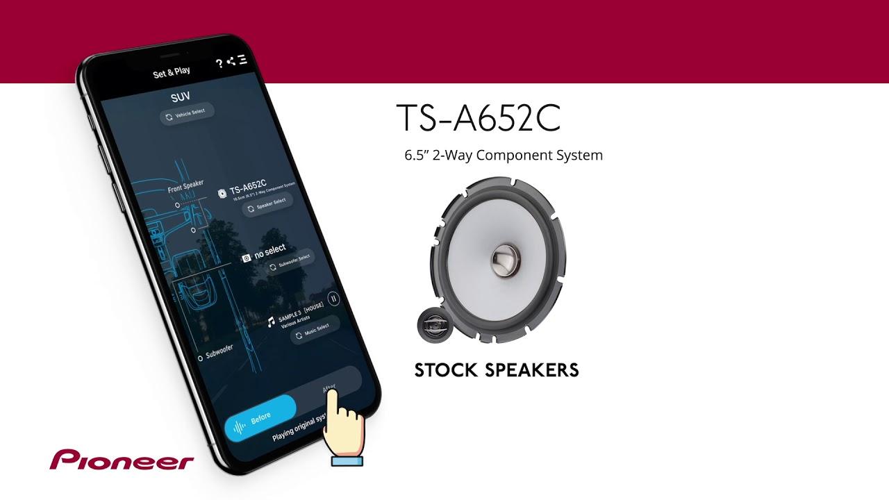Pioneer 6 1/2 Inch Car Speakers TS-A652C Videos | Abt
